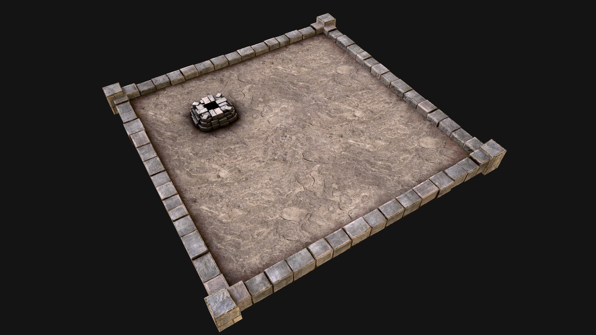 3D Model Medieval Chimney Prison Roof Castle Floor - TurboSquid 2017791