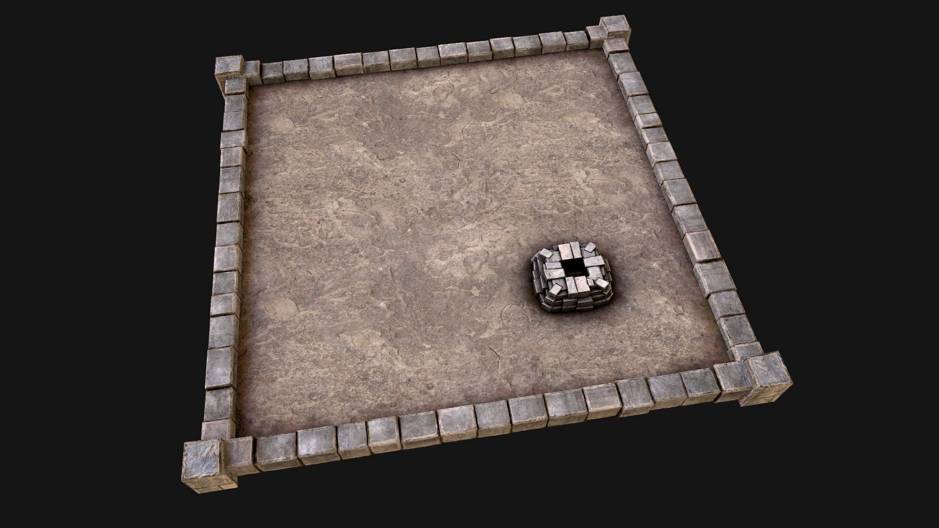 3D Model Medieval Chimney Prison Roof Castle Floor - TurboSquid 2017791