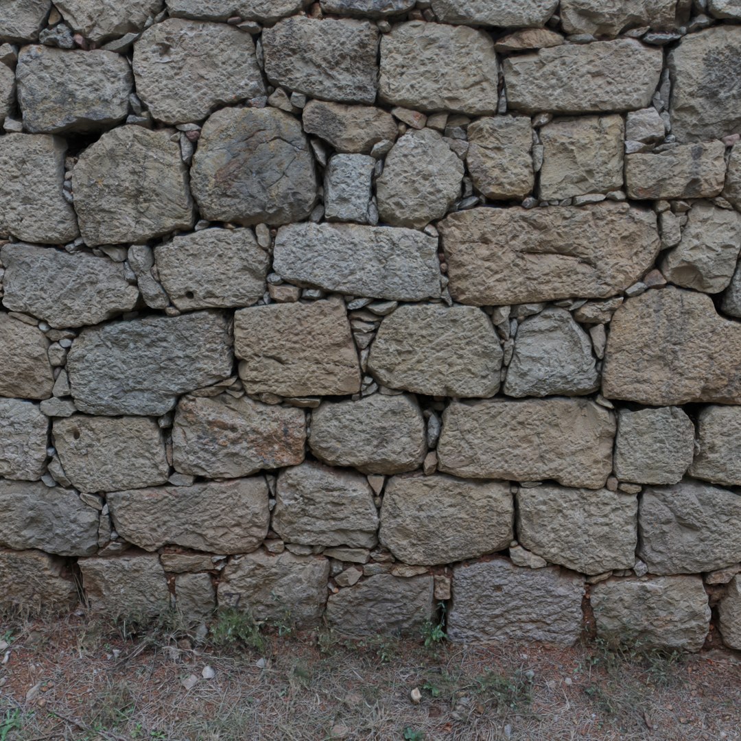 3D scan stone wall model - TurboSquid 1648324
