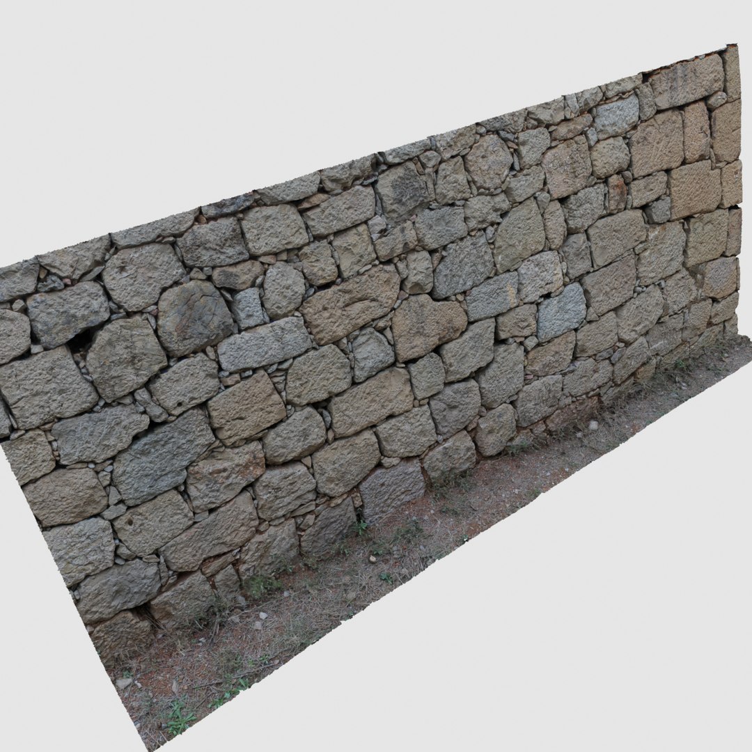 3D scan stone wall model - TurboSquid 1648324
