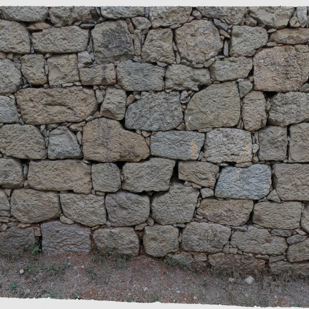 3D scan stone wall model - TurboSquid 1648324