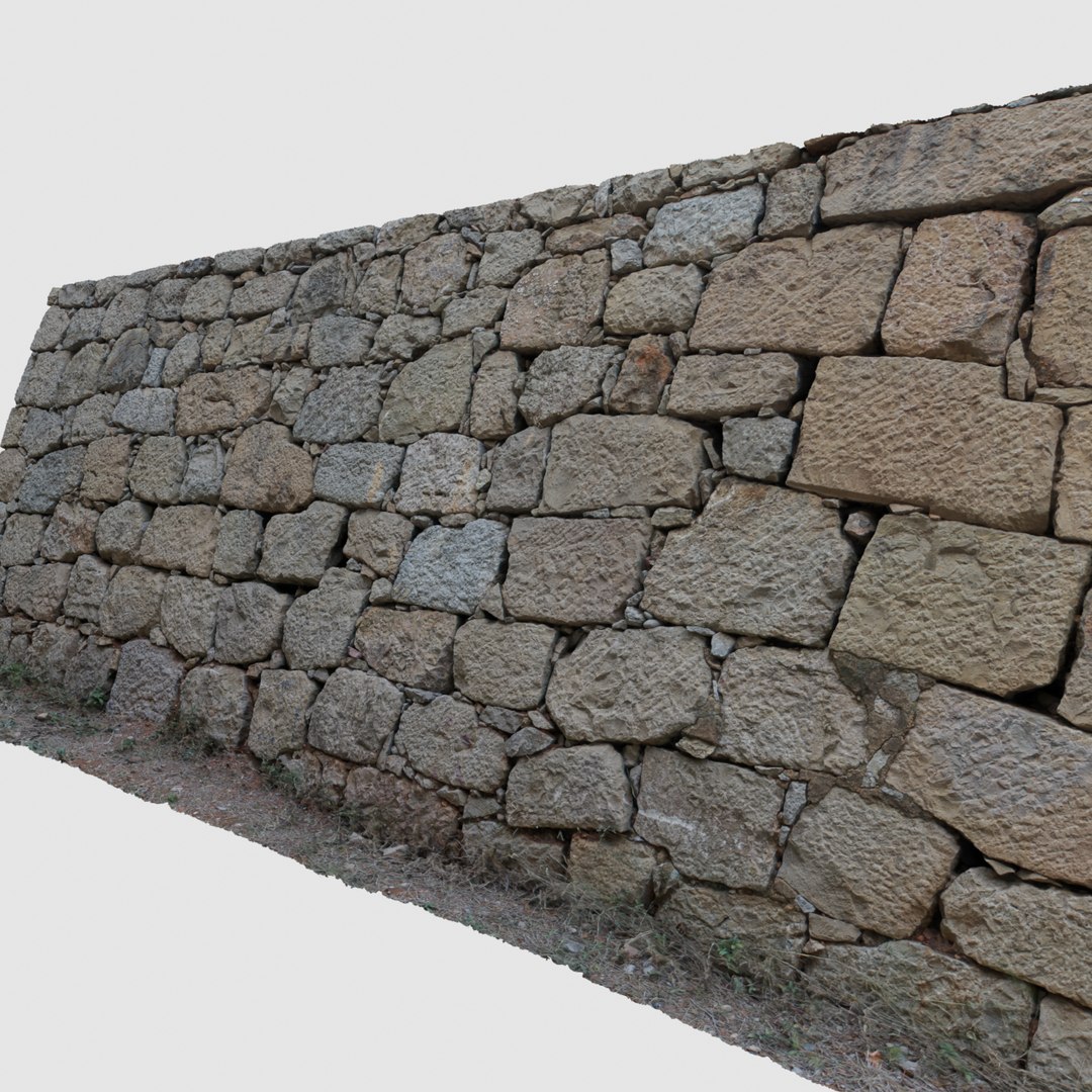 3D scan stone wall model - TurboSquid 1648324