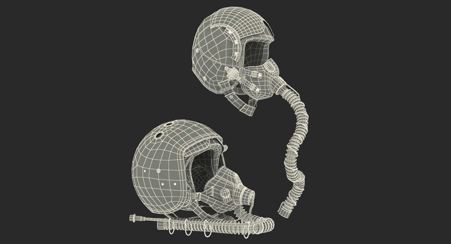 3D model jet fighter pilot helmets - TurboSquid 1182171