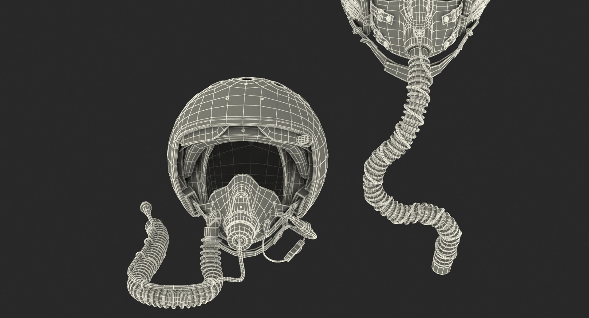 3D model jet fighter pilot helmets - TurboSquid 1182171