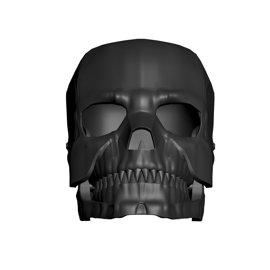 3D Model Skull Mask - TurboSquid 1245447