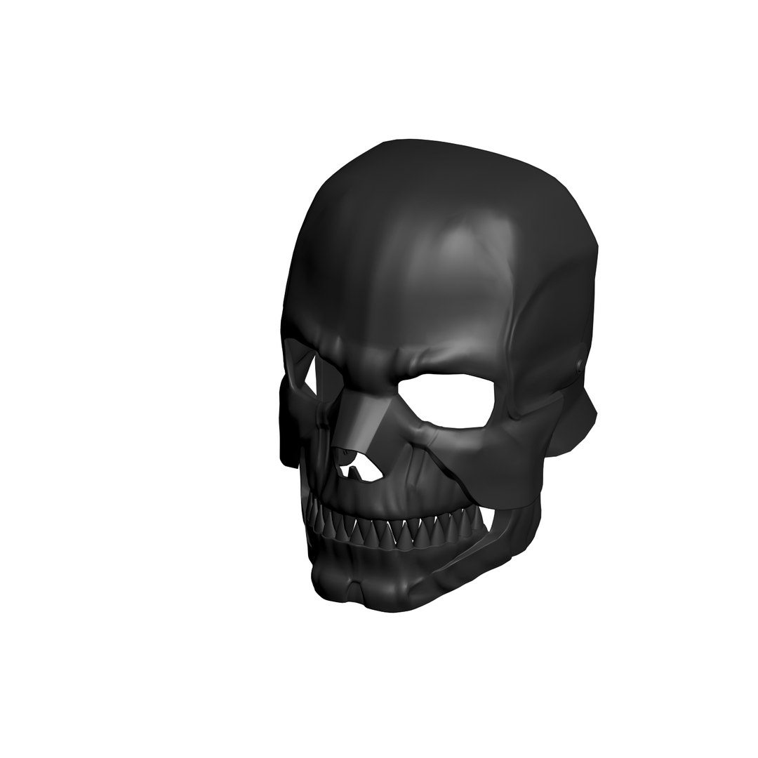 3D Model Skull Mask - TurboSquid 1245447