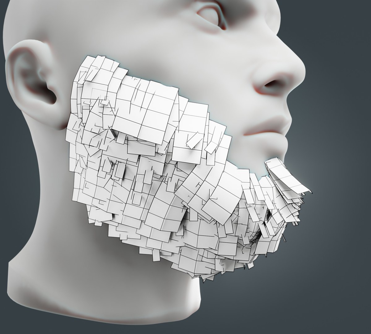 Beard RealTime 12 Version 2 3D model - TurboSquid 1892367