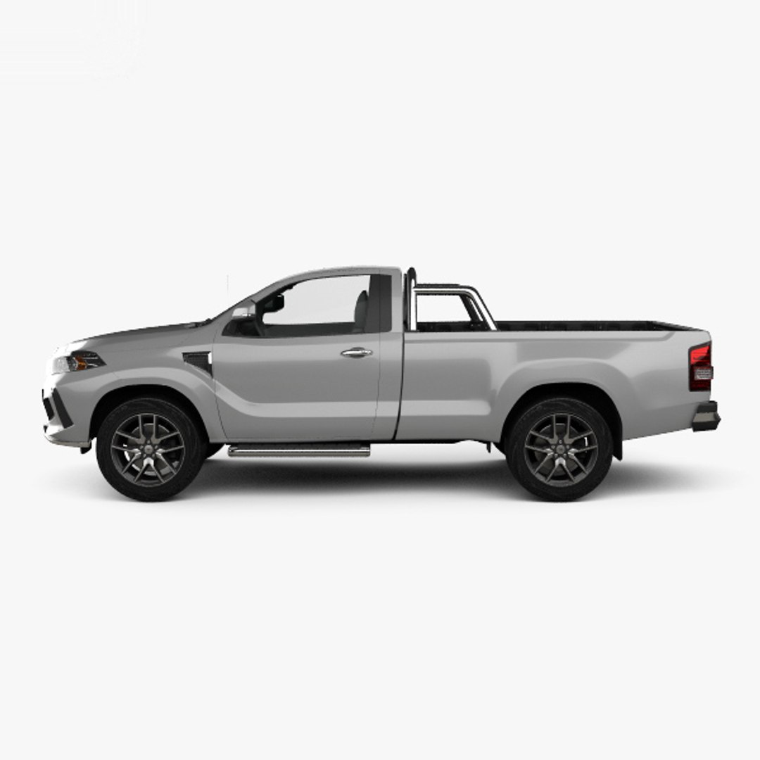 Generic single cab 3D - TurboSquid 1524635