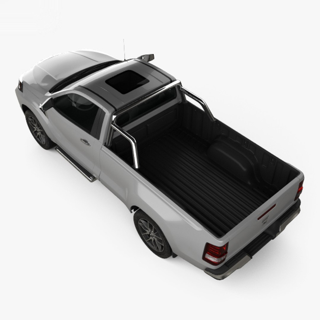 Generic single cab 3D - TurboSquid 1524635