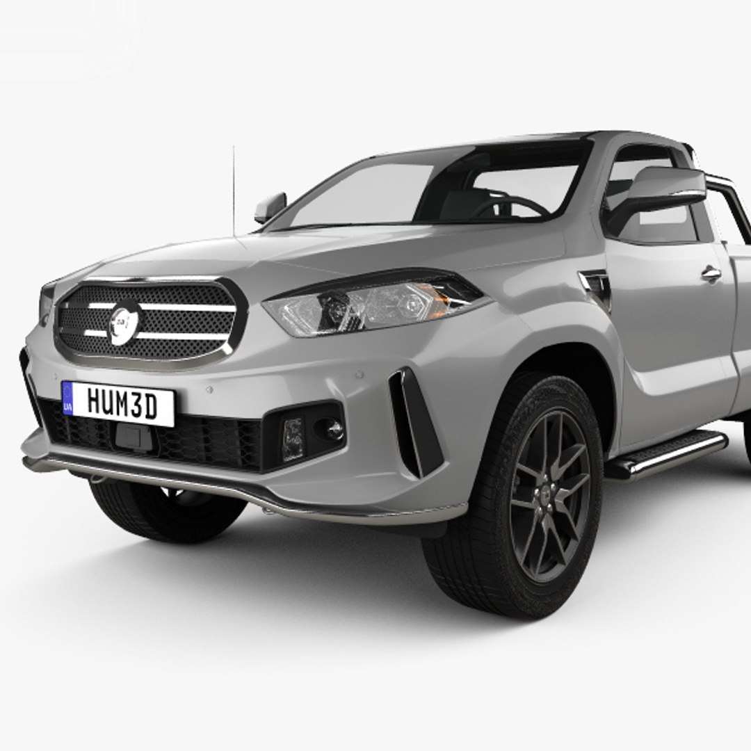 Generic single cab 3D - TurboSquid 1524635