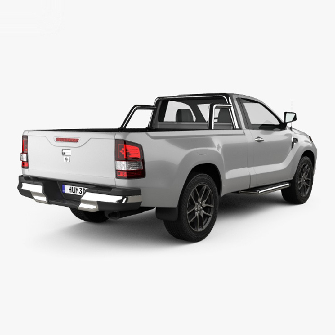 Generic single cab 3D - TurboSquid 1524635