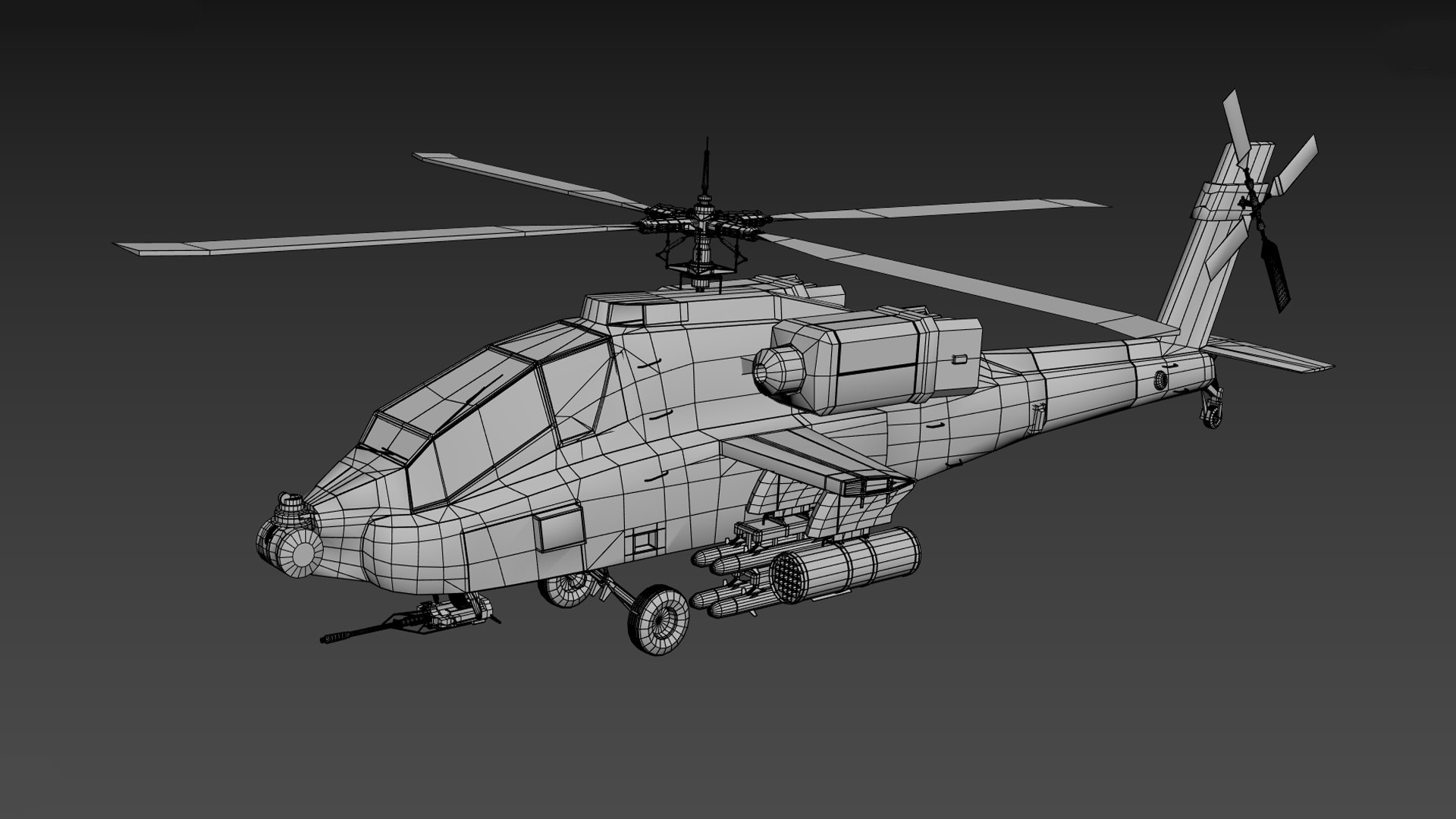 3D Apache ah 64 - TurboSquid 1754966