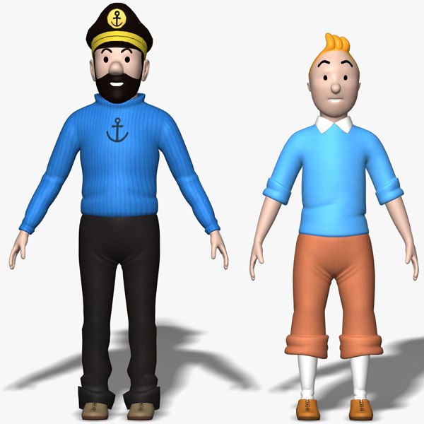 Tintin 3D Models for Download | TurboSquid
