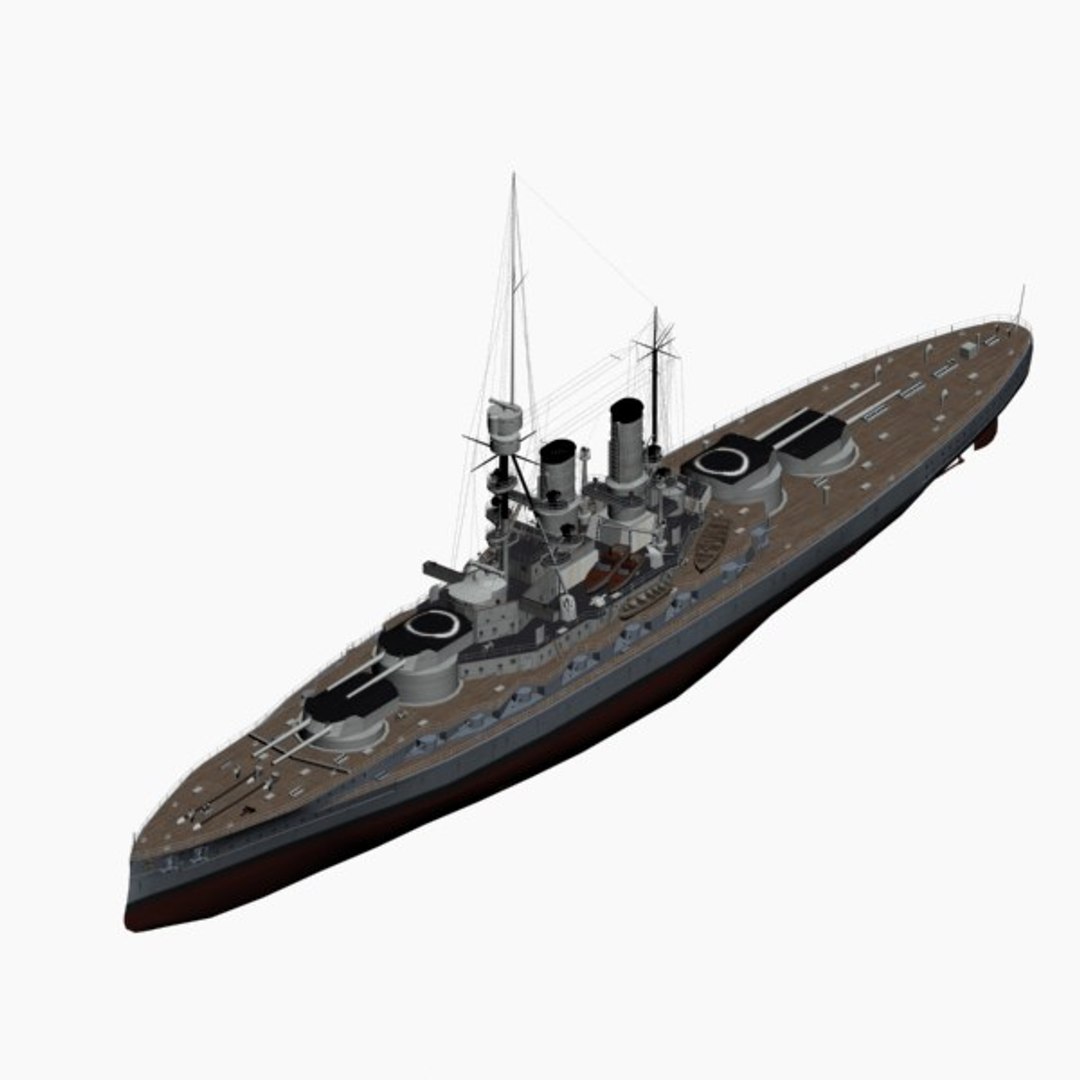 戦艦バイエルン級帝国ドイツ海軍3Dモデル - TurboSquid 928653
