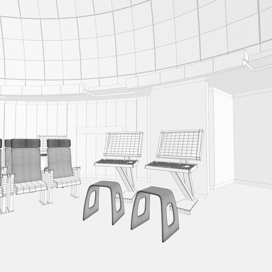 Planetarium Planets 3d Model