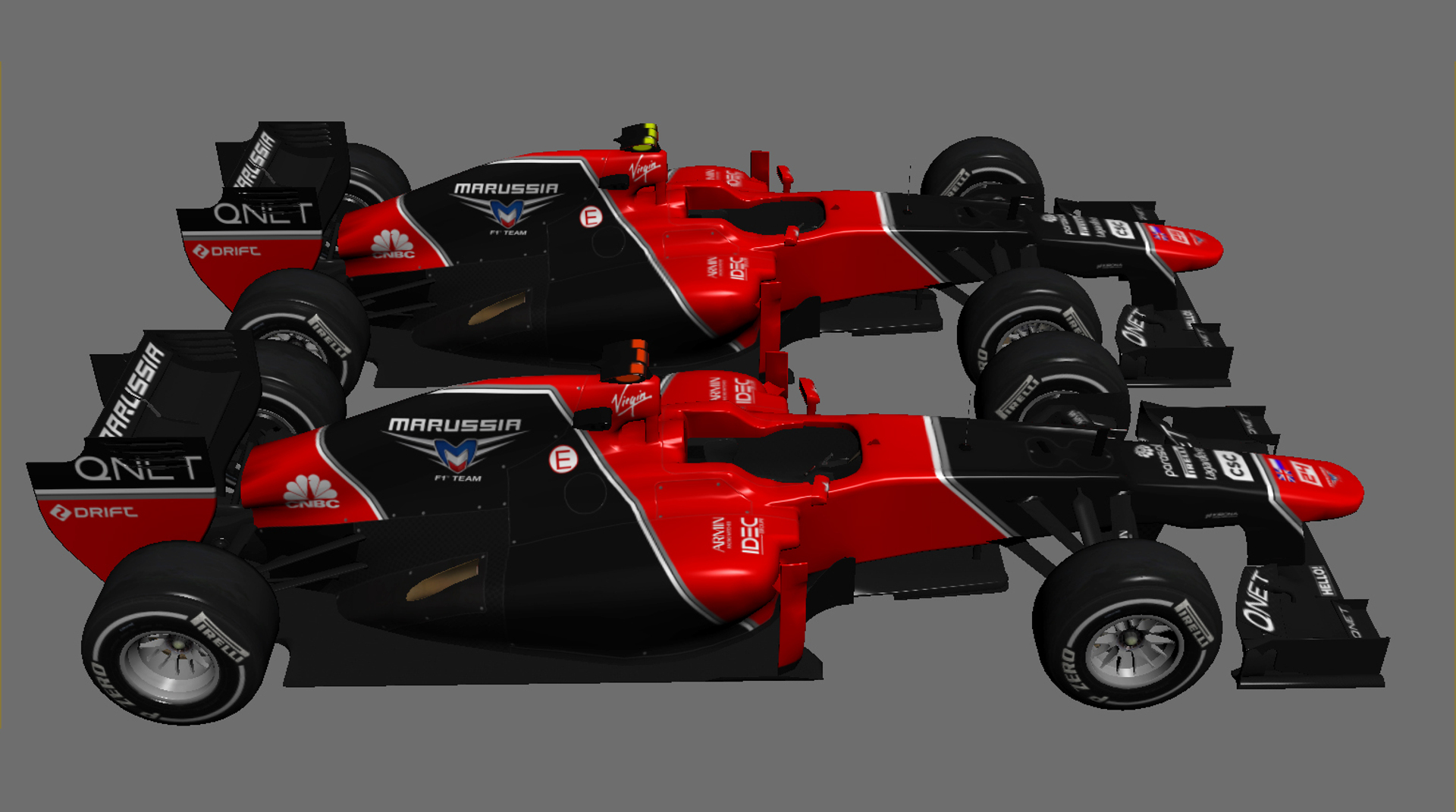 3d marussia car