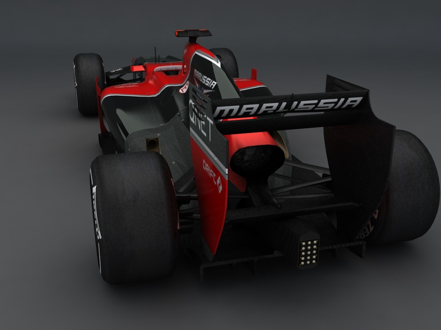 3d Marussia Car