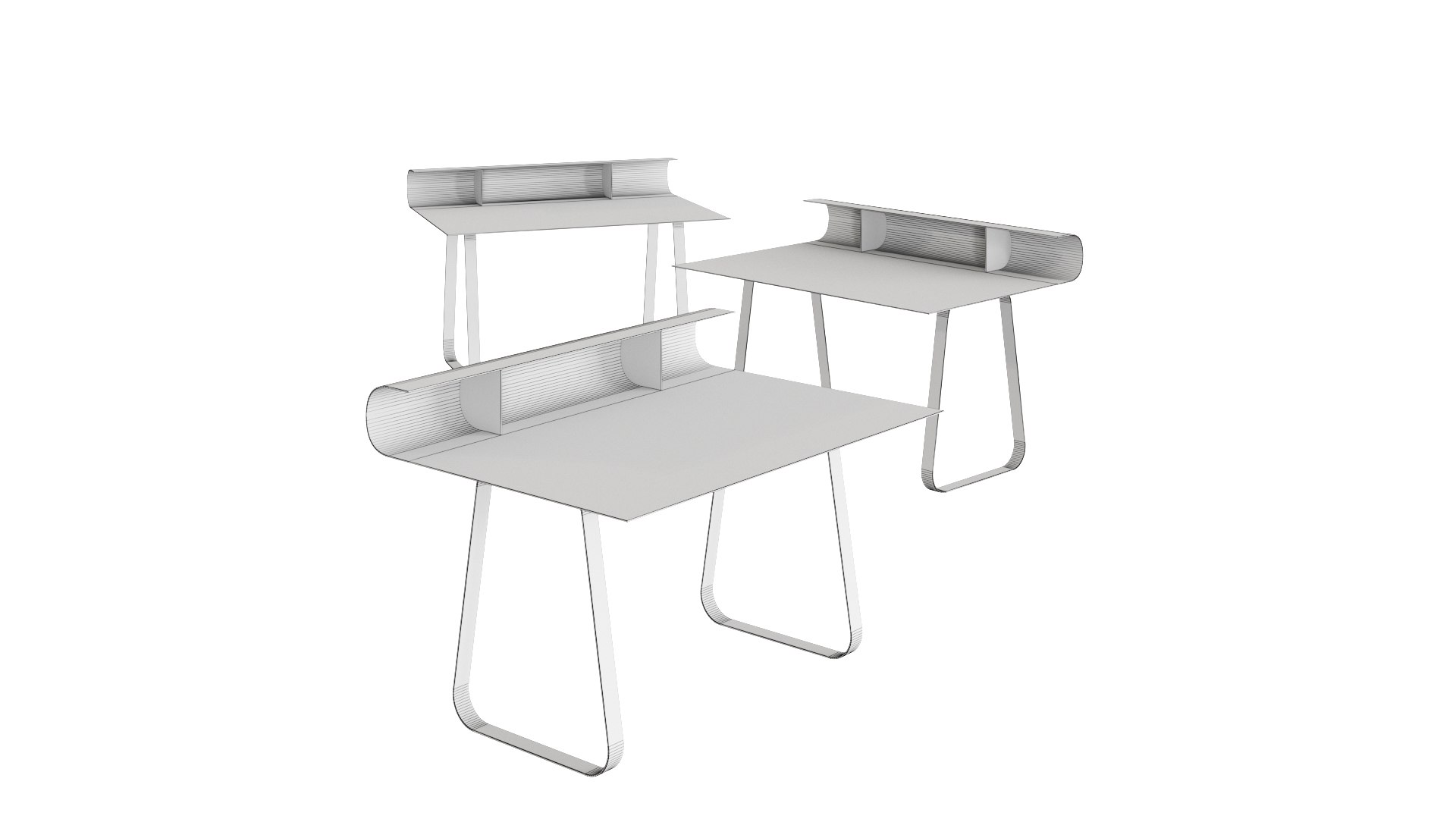 Twist Desk By Reflex Work Table 3D Model - TurboSquid 2113521