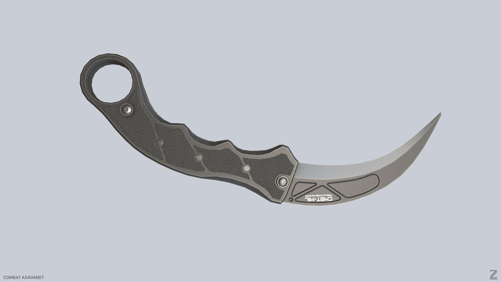 3D Combat Karambit Model - TurboSquid 2418860