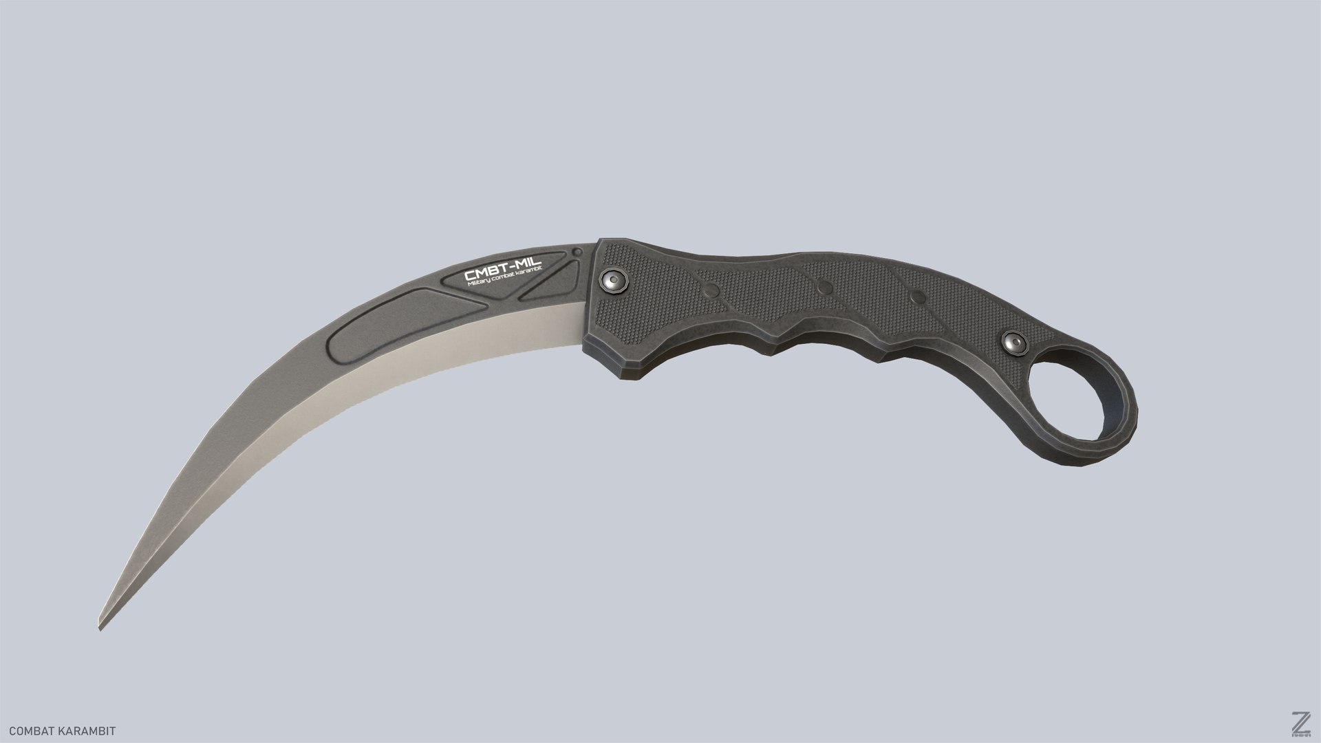 3D Combat Karambit Model - TurboSquid 2418860