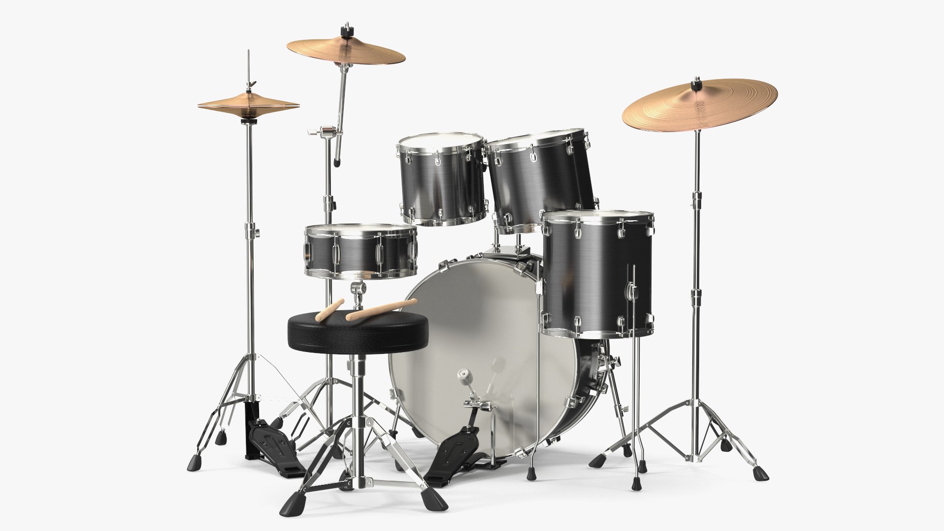 3D model Pearl Roadshow Drum Set - TurboSquid 2161950