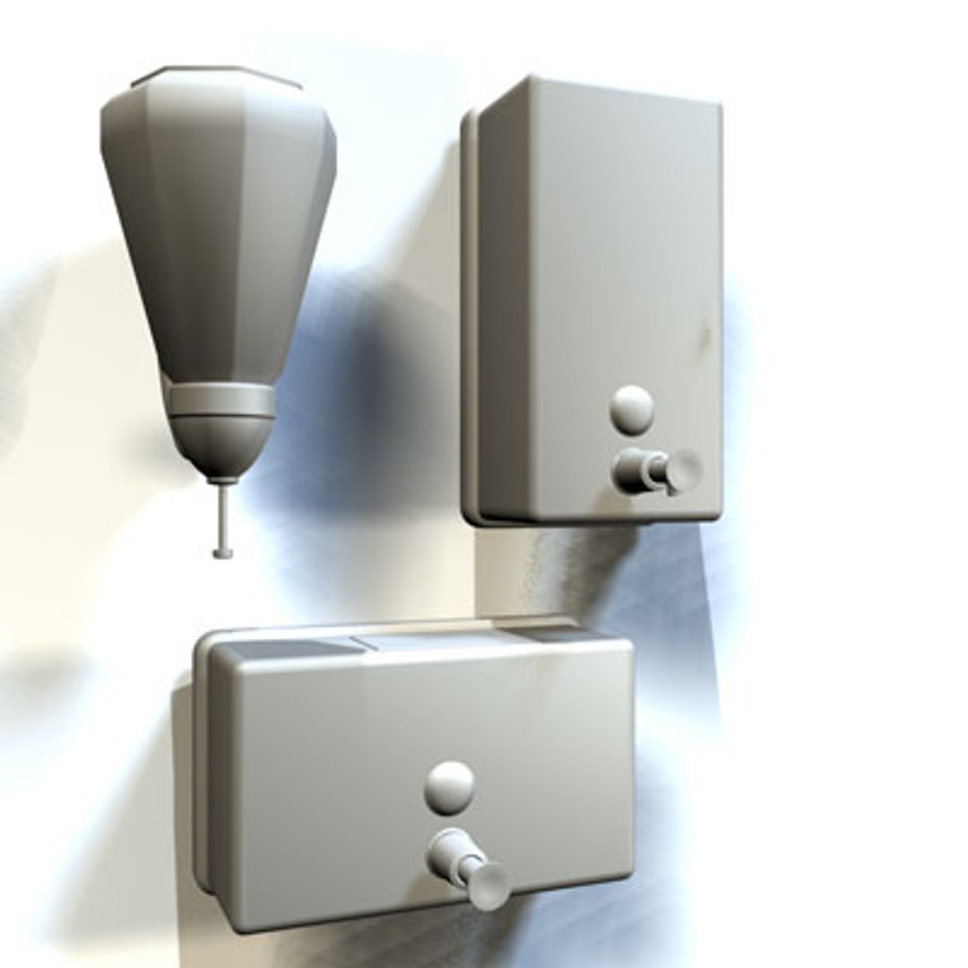 3d Model Soap Dispenser 01