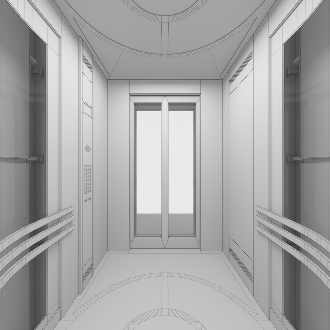 Elevator 3D Model - TurboSquid 1403936
