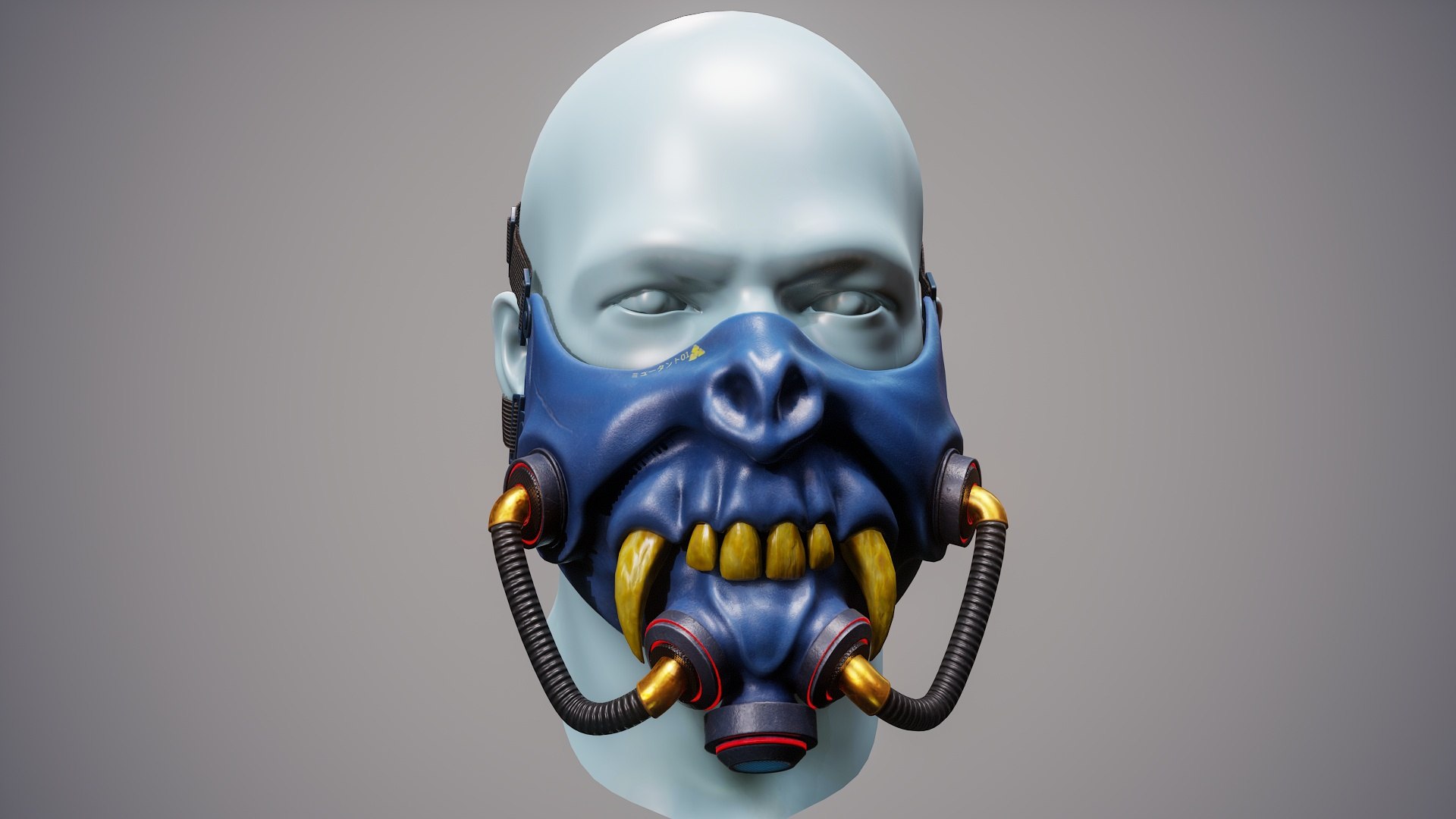 Cyber Mask 01 3D - TurboSquid 2149960