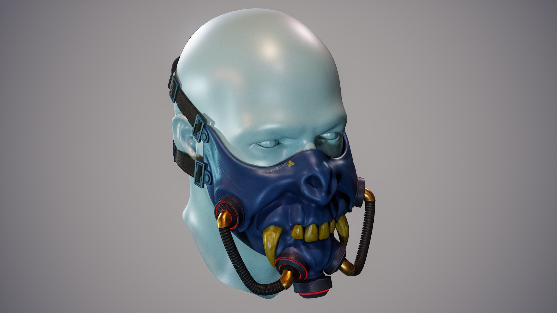 Cyber Mask 01 3D - TurboSquid 2149960