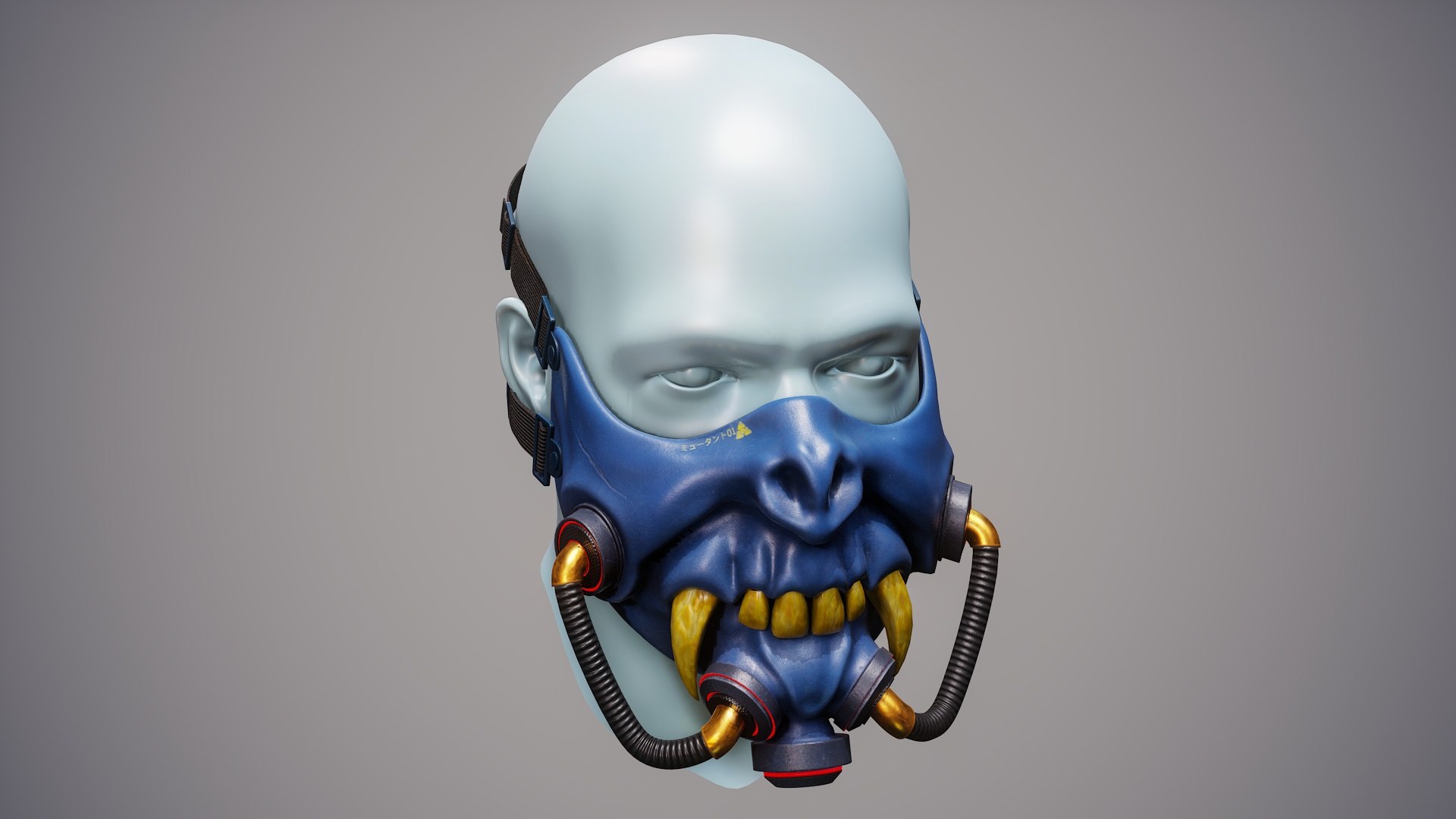 Cyber Mask 01 3D - TurboSquid 2149960