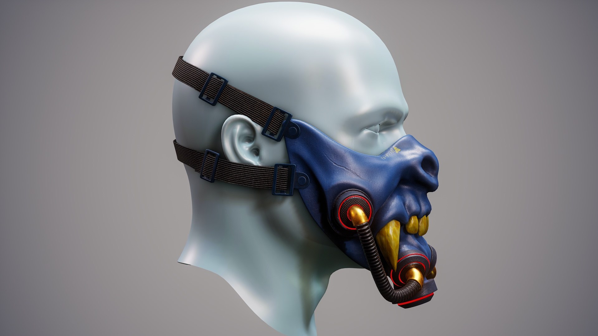 Cyber Mask 01 3D - TurboSquid 2149960