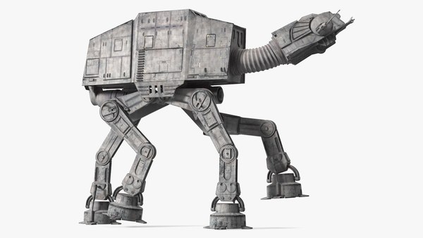 modelo 3d Star Wars AT AT Pose de batalla - TurboSquid 2136244