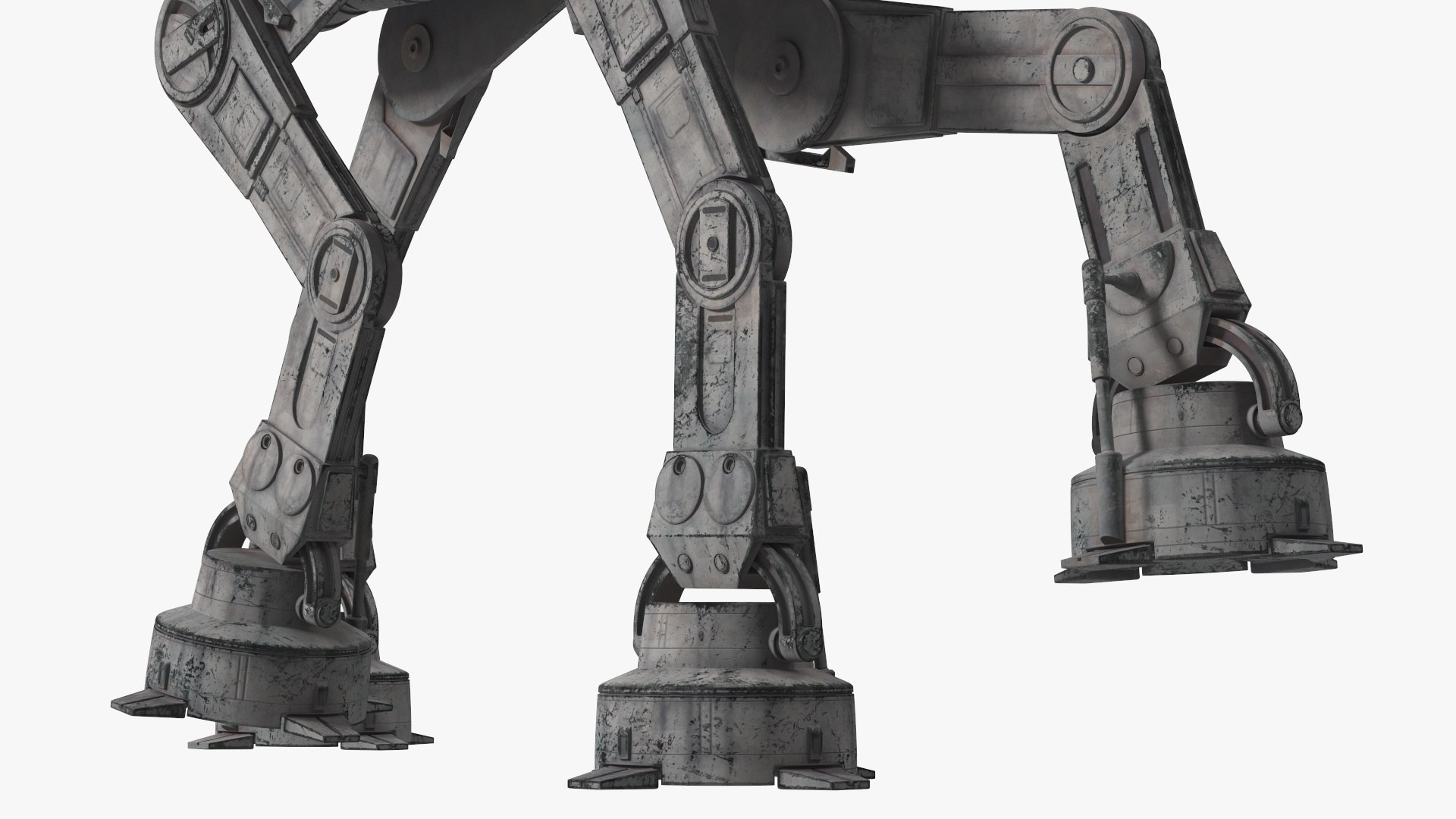 3D Star Wars AT AT Battle Pose - TurboSquid 2136244