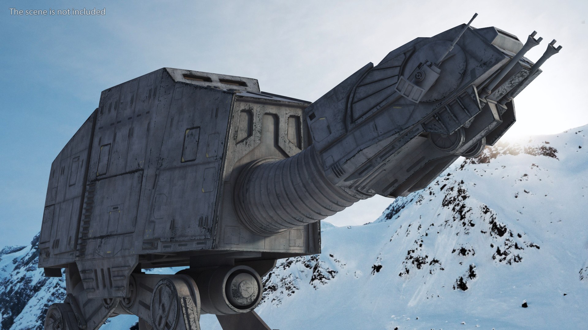 3D Star Wars AT AT Battle Pose - TurboSquid 2136244