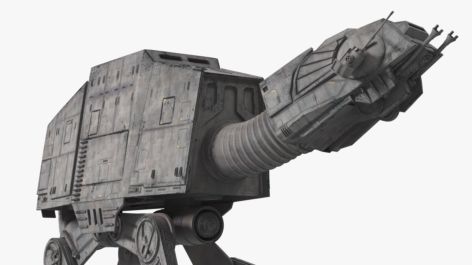 3D Star Wars AT AT Battle Pose - TurboSquid 2136244