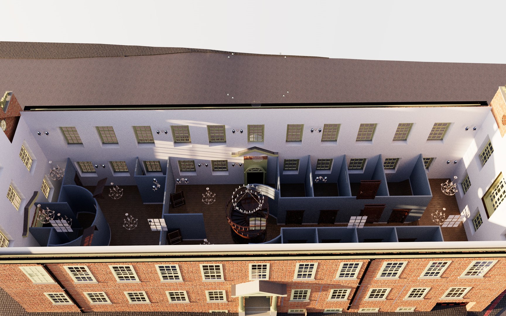 3D model Boston Old State House - TurboSquid 2152006