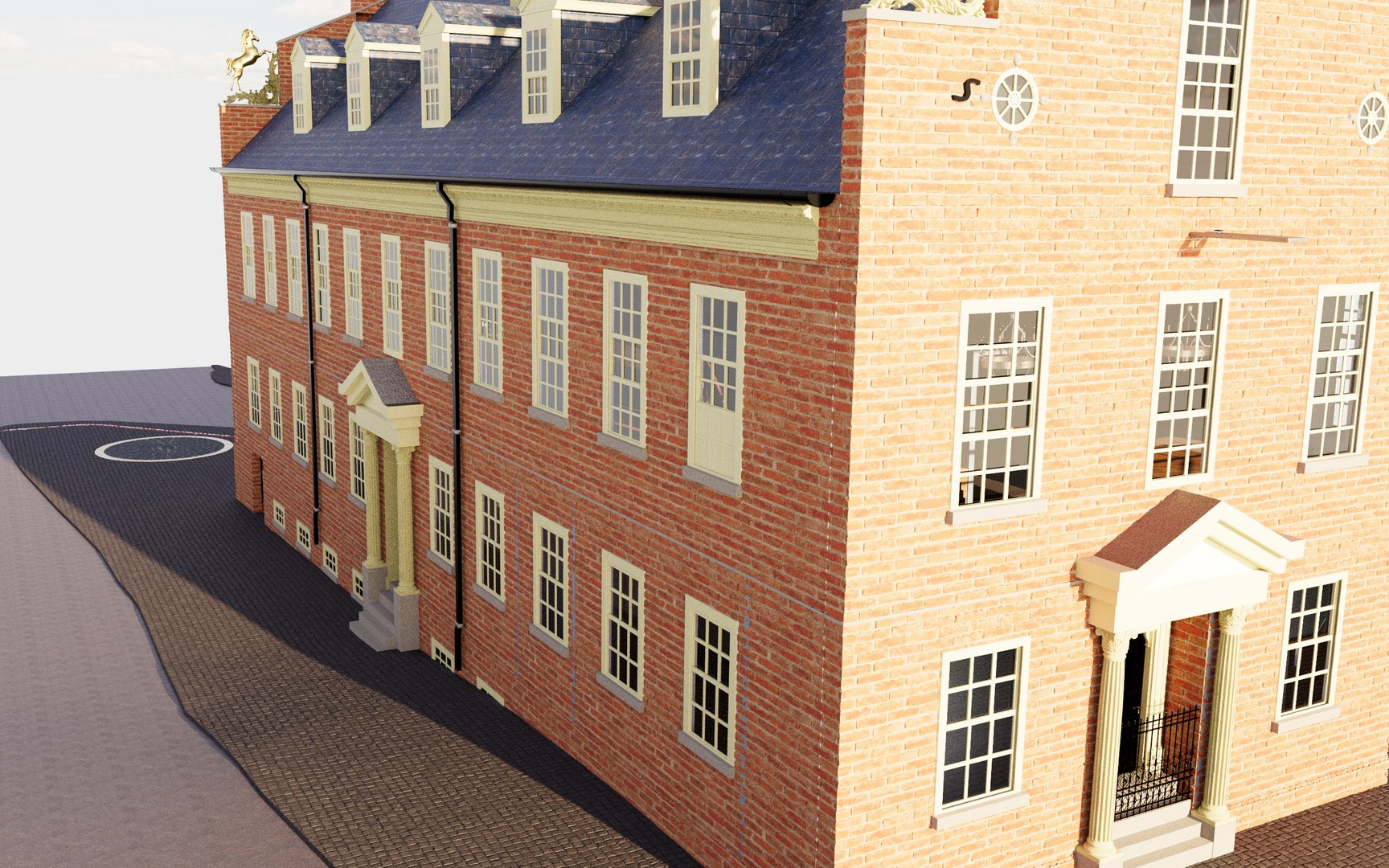 3D model Boston Old State House - TurboSquid 2152006