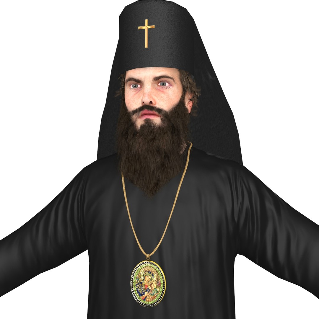 3D model orthodox priest - TurboSquid 1280217