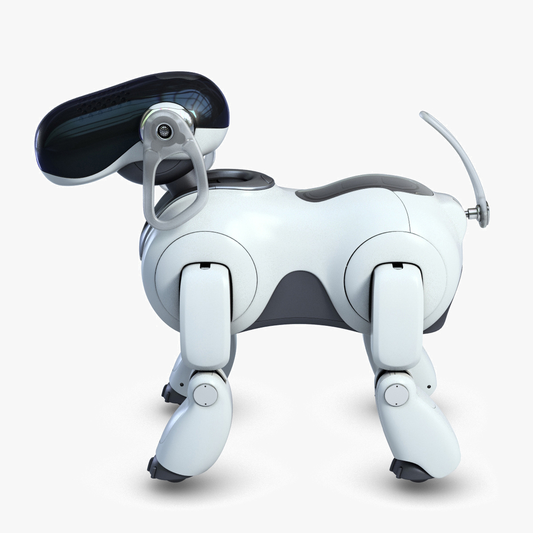 3dsmax Aibo Robot Bot