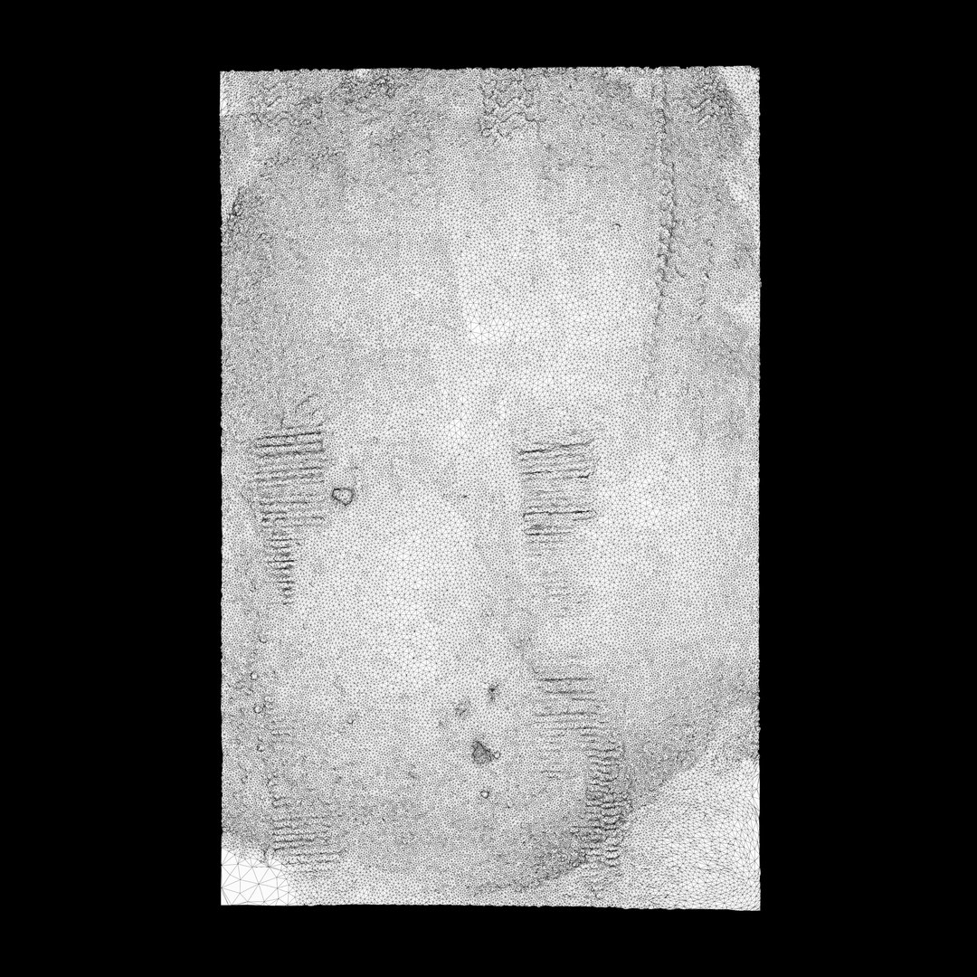 Gravel Ground 07 - 3D Photogrammetry Model Scan Of Sand And Tire Track ...