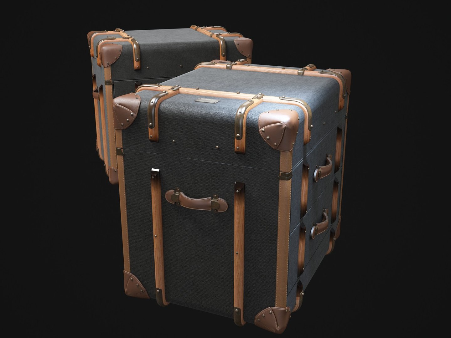 Max Richards -trunk-2-drawer-cube