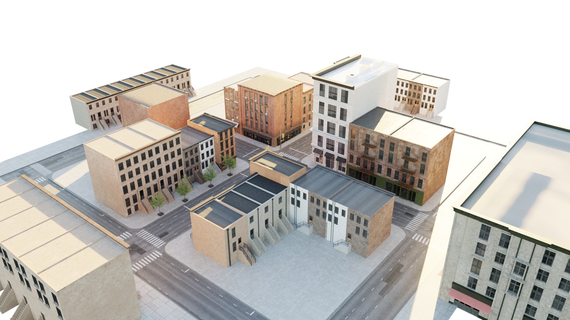 3D Model New York Block - TurboSquid 1816076