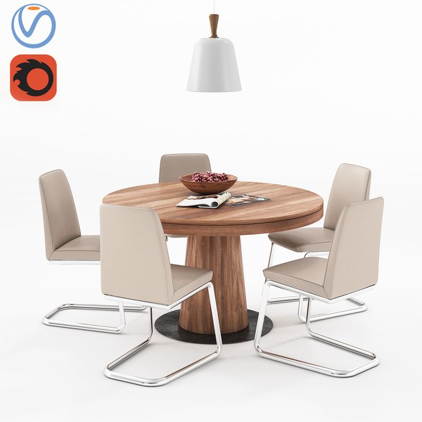 3D dining table boconcept granada - TurboSquid 1240694