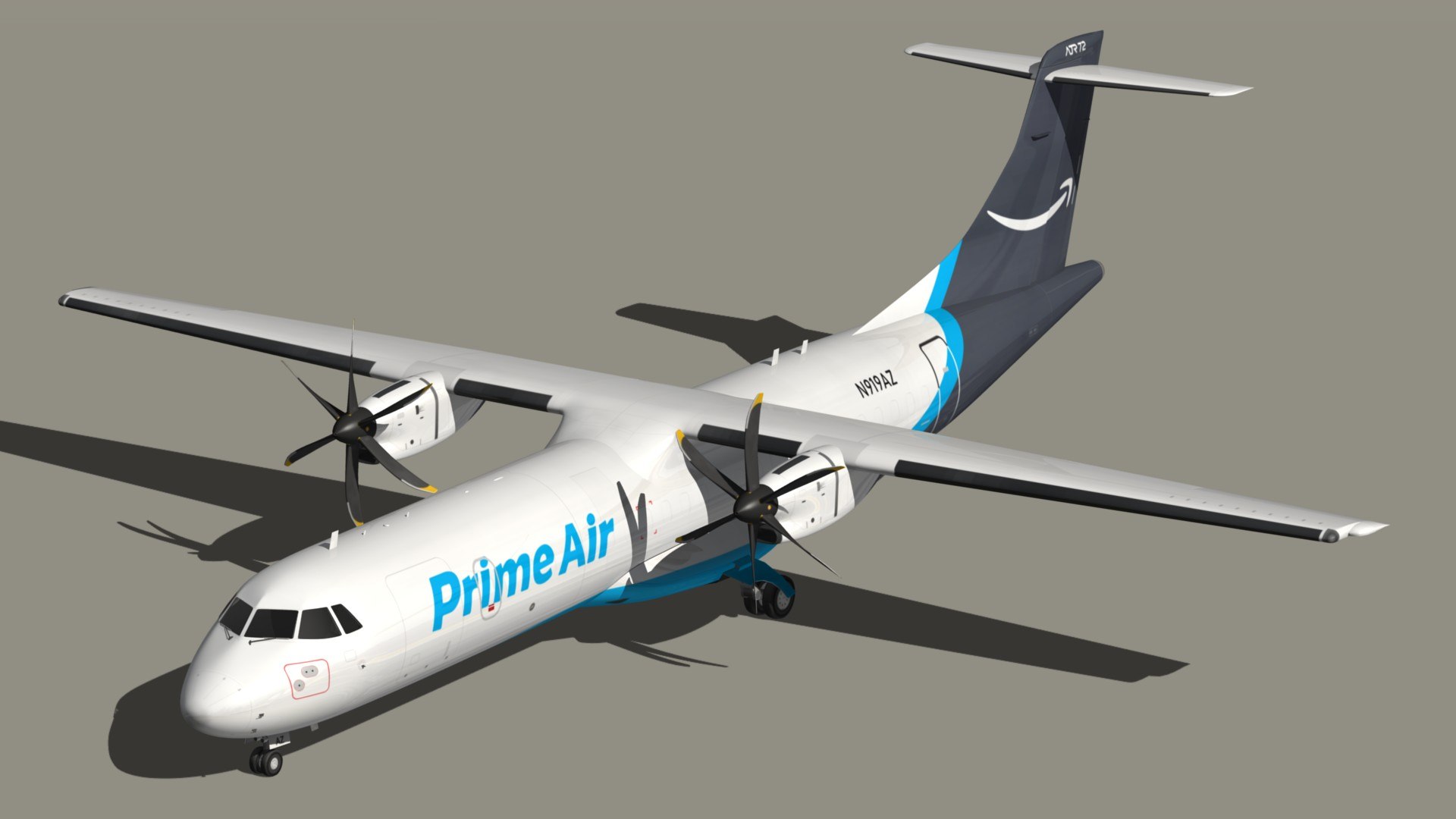 3D ATR 72 Prime Air Model - TurboSquid 1819892