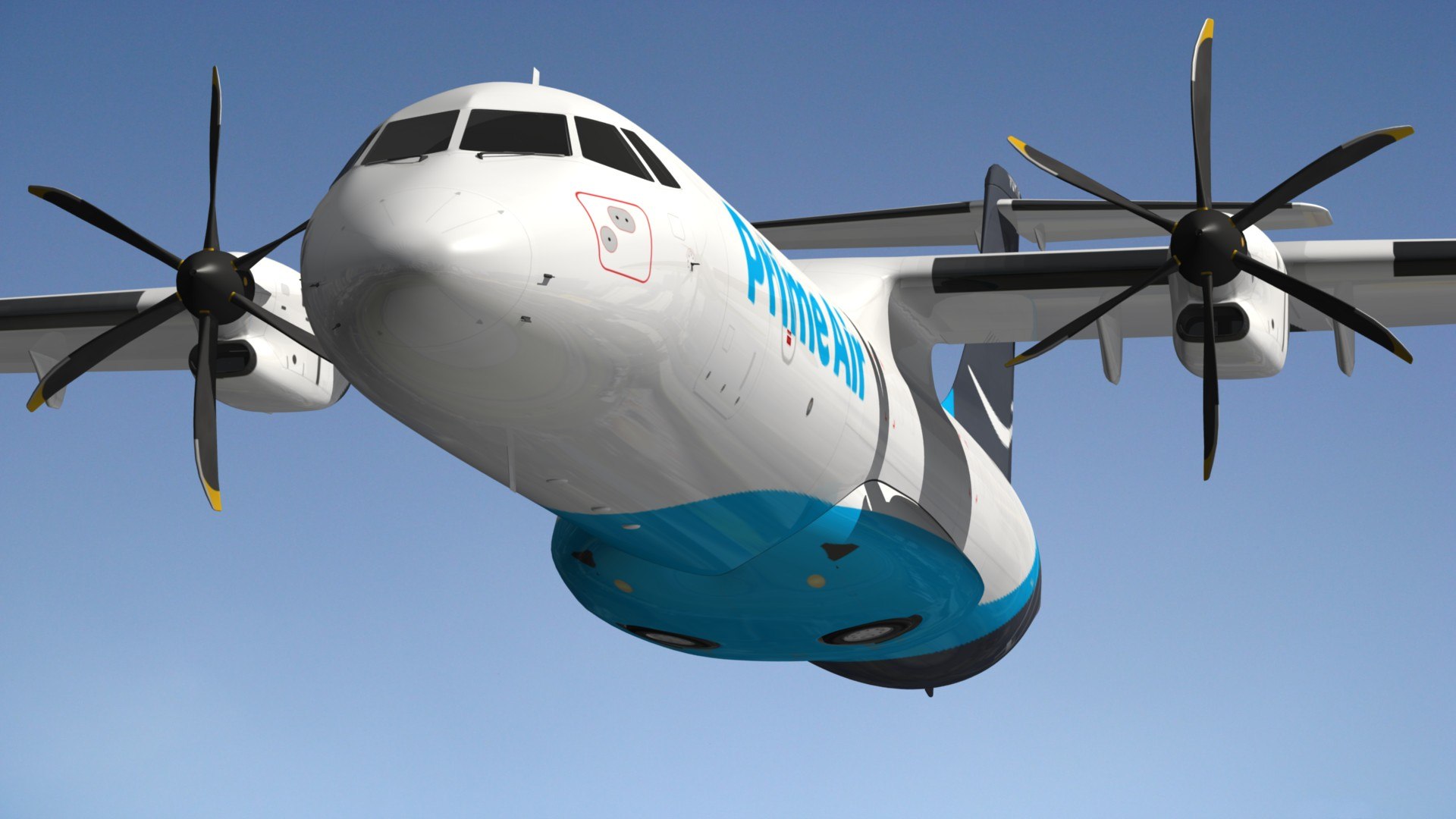 3D ATR 72 Prime Air Model - TurboSquid 1819892