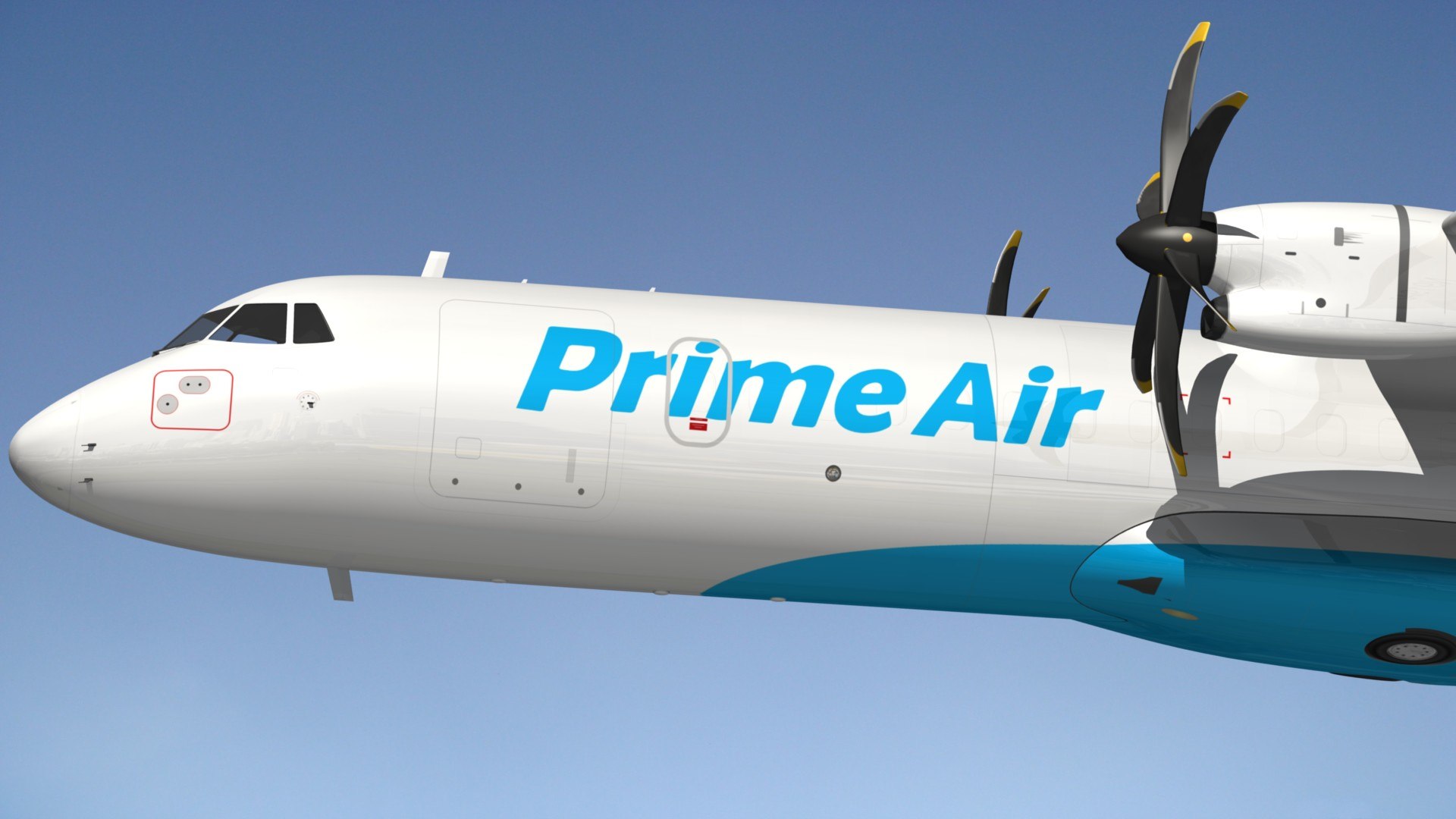 3D ATR 72 Prime Air Model - TurboSquid 1819892