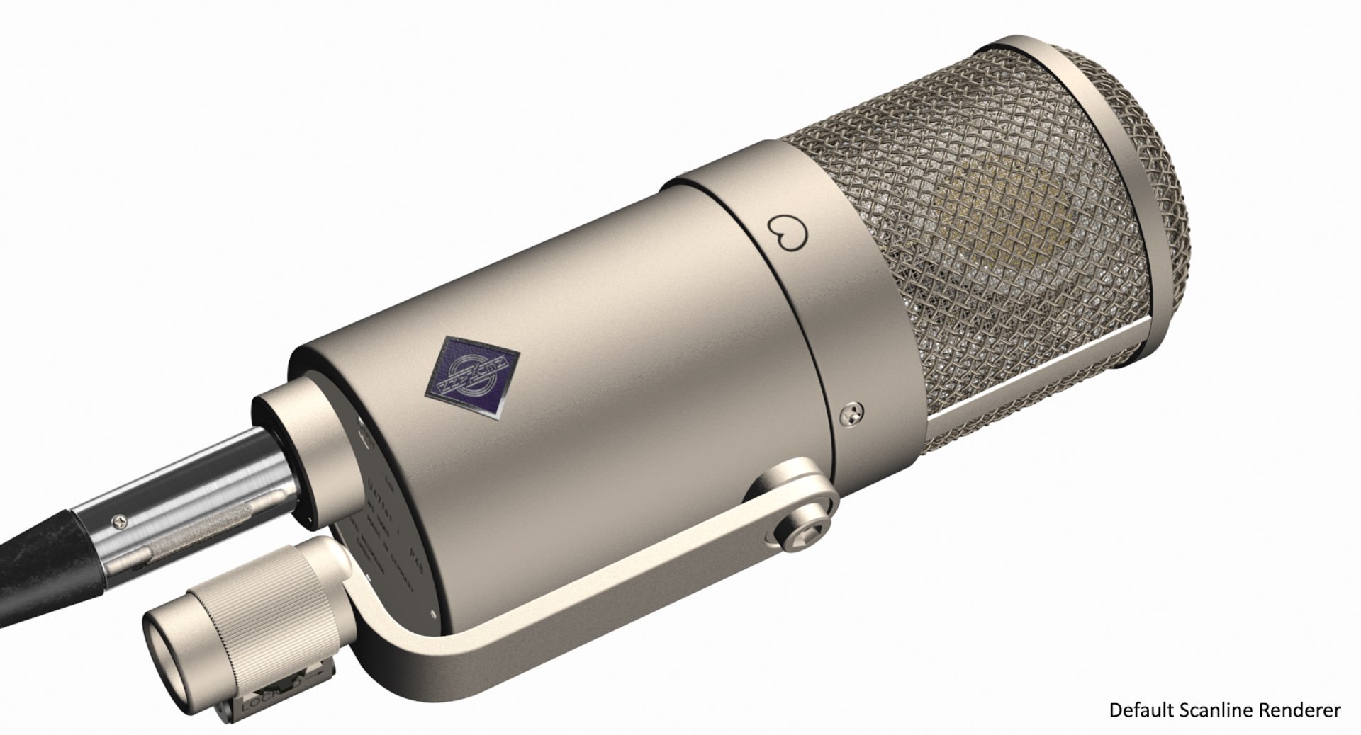 3D neumann u47 condenser microphone model - TurboSquid 1409621