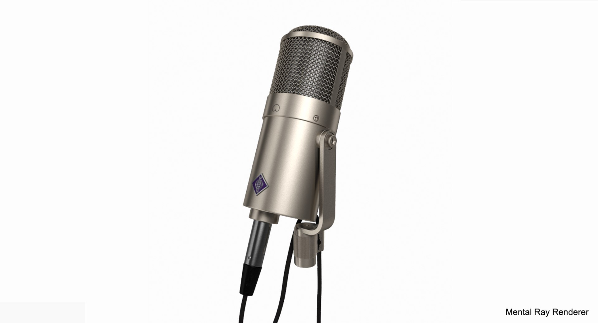 3D neumann u47 condenser microphone model - TurboSquid 1409621