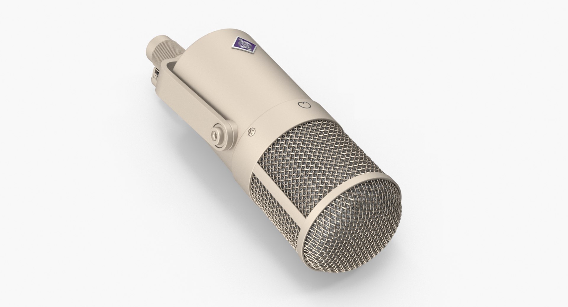 3D neumann u47 condenser microphone model - TurboSquid 1409621