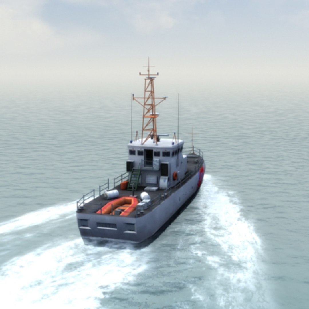 Maya Coast Guard Mpc-87 Patrol Boat
